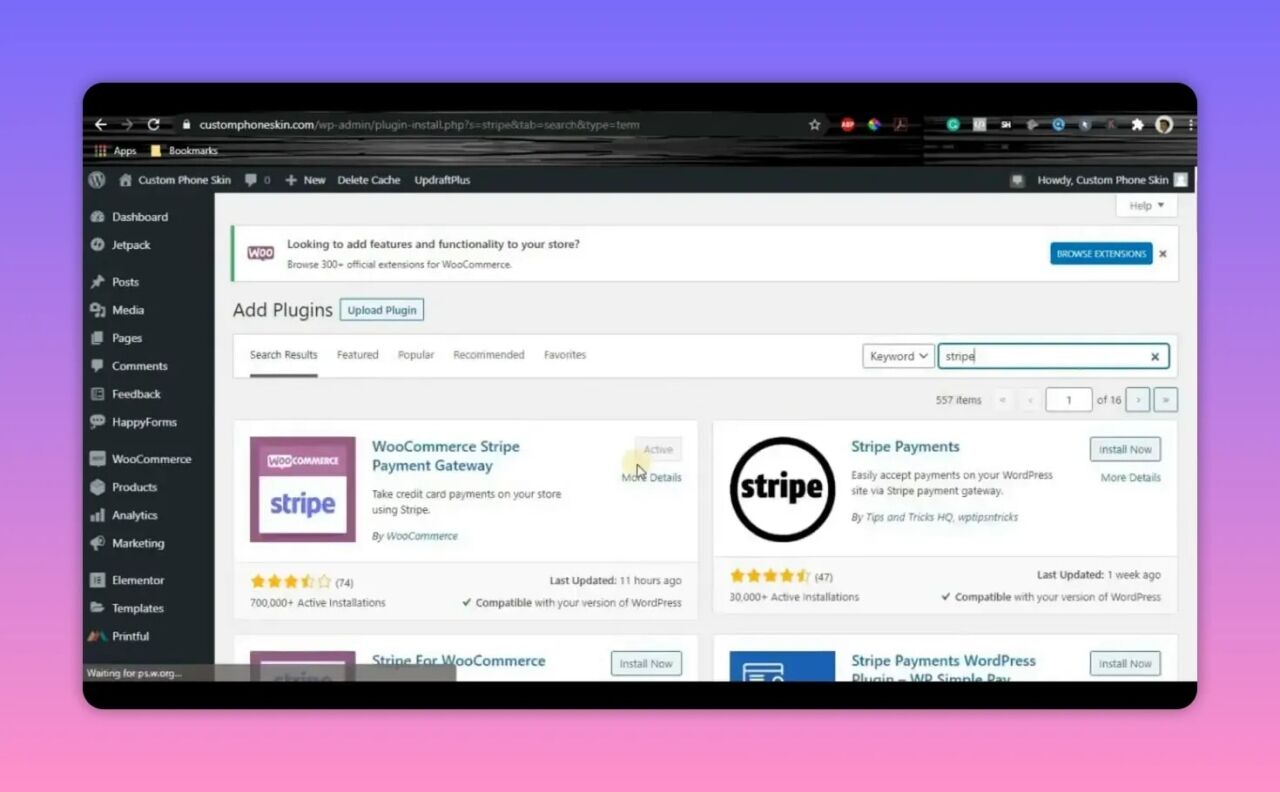 How To Use Stripe Payment Gateway WooCommerce