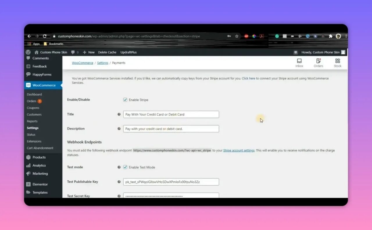 How To Use Stripe Payment Gateway WooCommerce